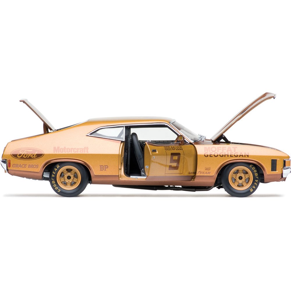 1/18 Ford Falcon 1973 Xa Gt Allan Moffat Bathurst Winner Gold Livery C ...