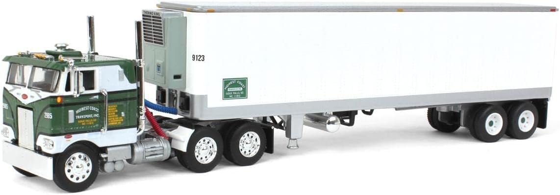 Dcp / First Gear Peterbilt 352 Midwest Coast Transport With Vintage 40 ...