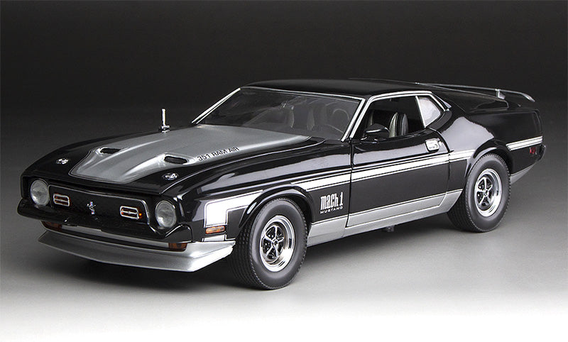 1/18 Sunstar American Collectables 1971 Ford Mustang Mach 1 Black New ...