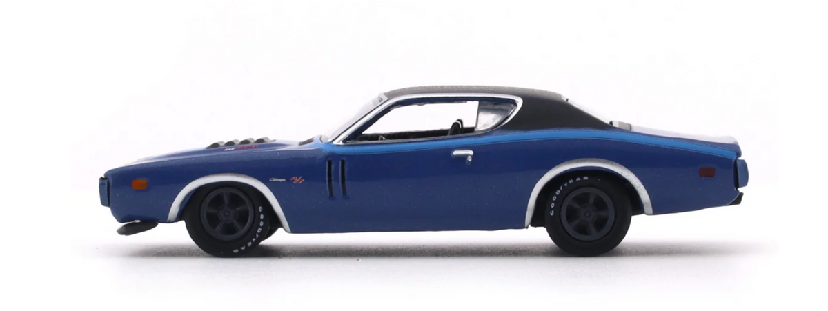 1/64 M2 Dodge Charger R/T 440 Pack Blue/Black New On Card – TUFFTRUCKS ...