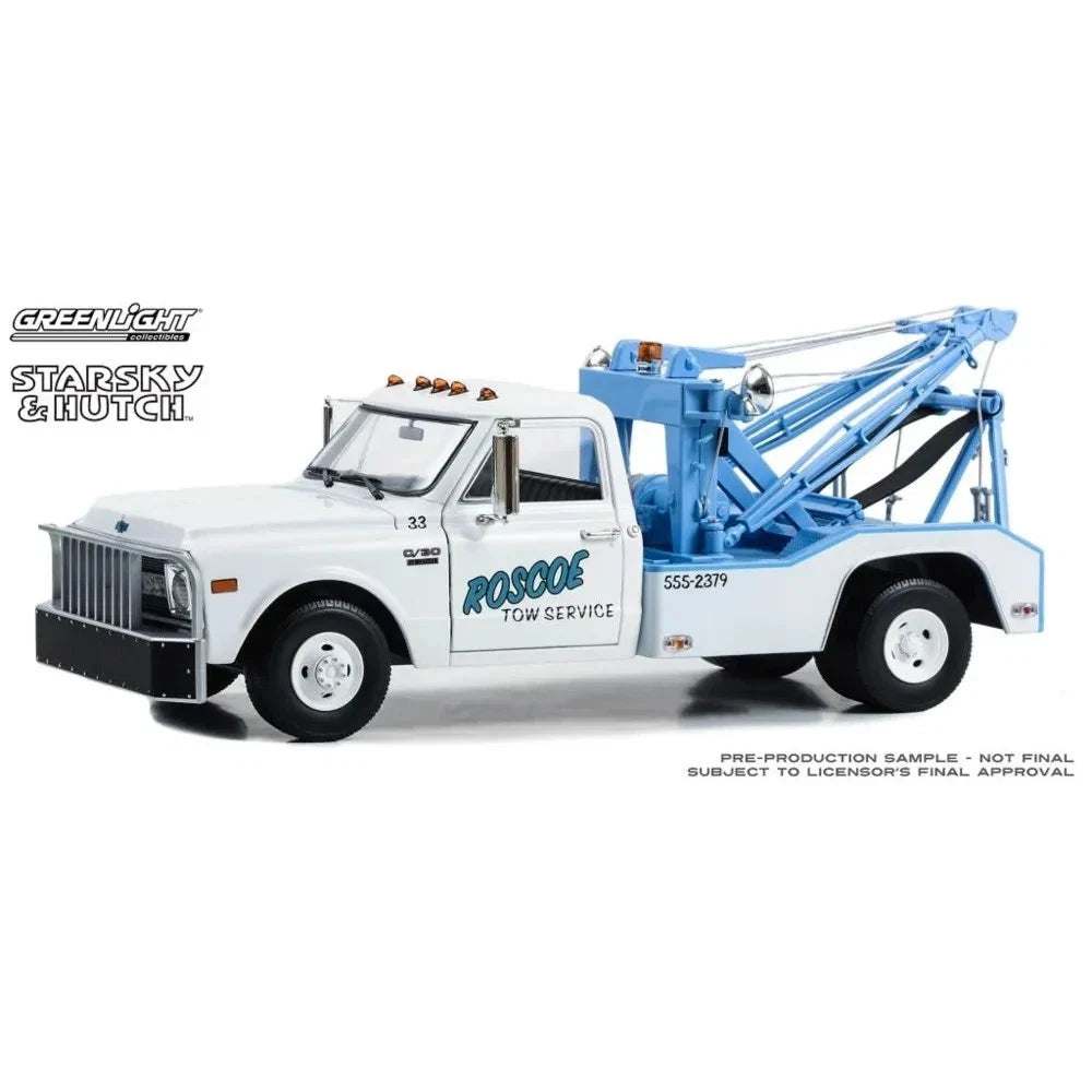 1/18 SCALE Greenlight 1969 Starsky And Hutch Chevrolet C-30 Tow Truck ...
