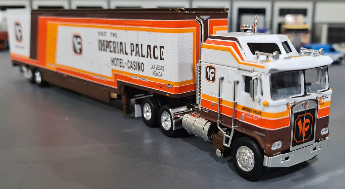 Dcp / First Gear K100 Kenworth Imperial Palce With Moving Trailer ...