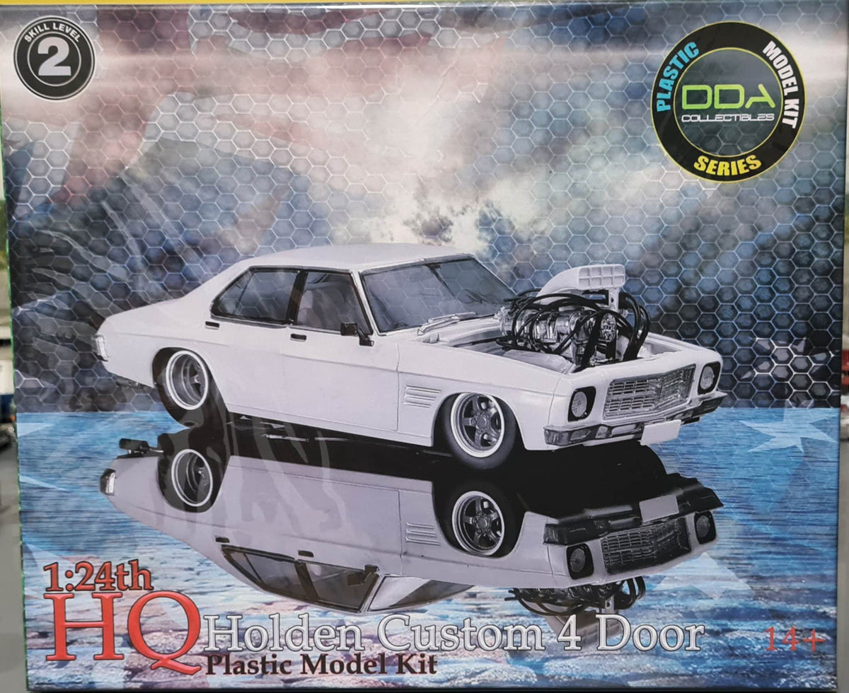 Dda 1/24Th Hq Holden Custom 4 Door Plastic Model Kit In Display Box ...