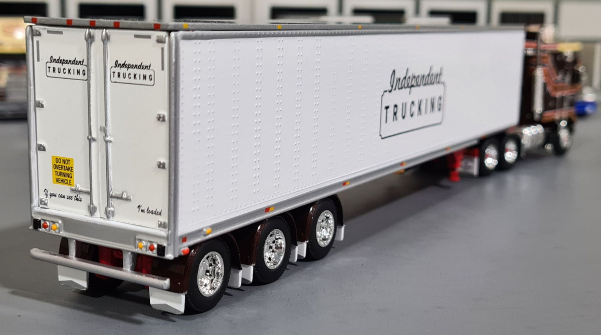 Dcp / First Gear K100 Kenworth Independent Trucking With Tri Axle Trai ...